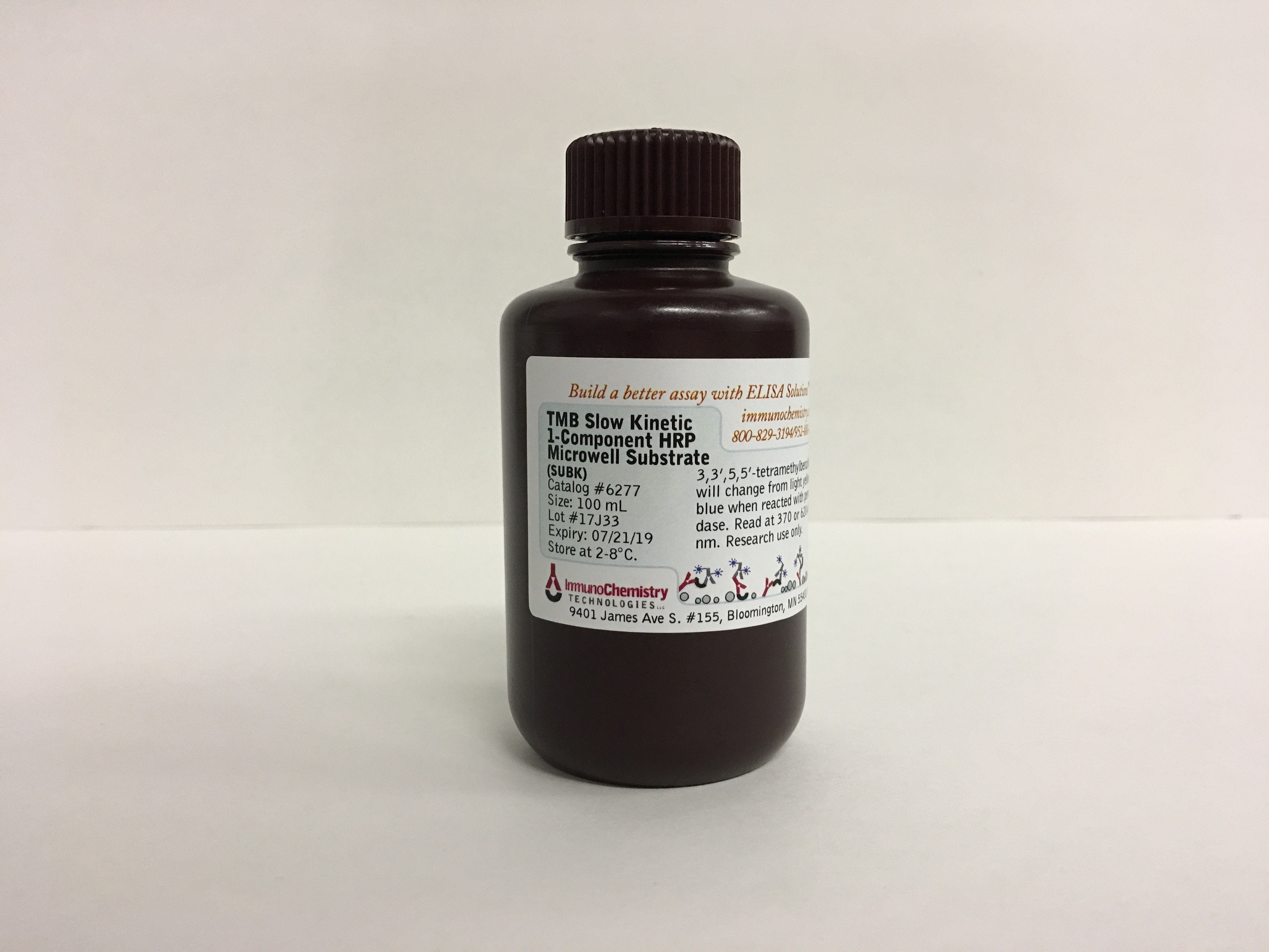 TMB Slow Kinetic 1-Component HRP Microwell Substrate| 6277