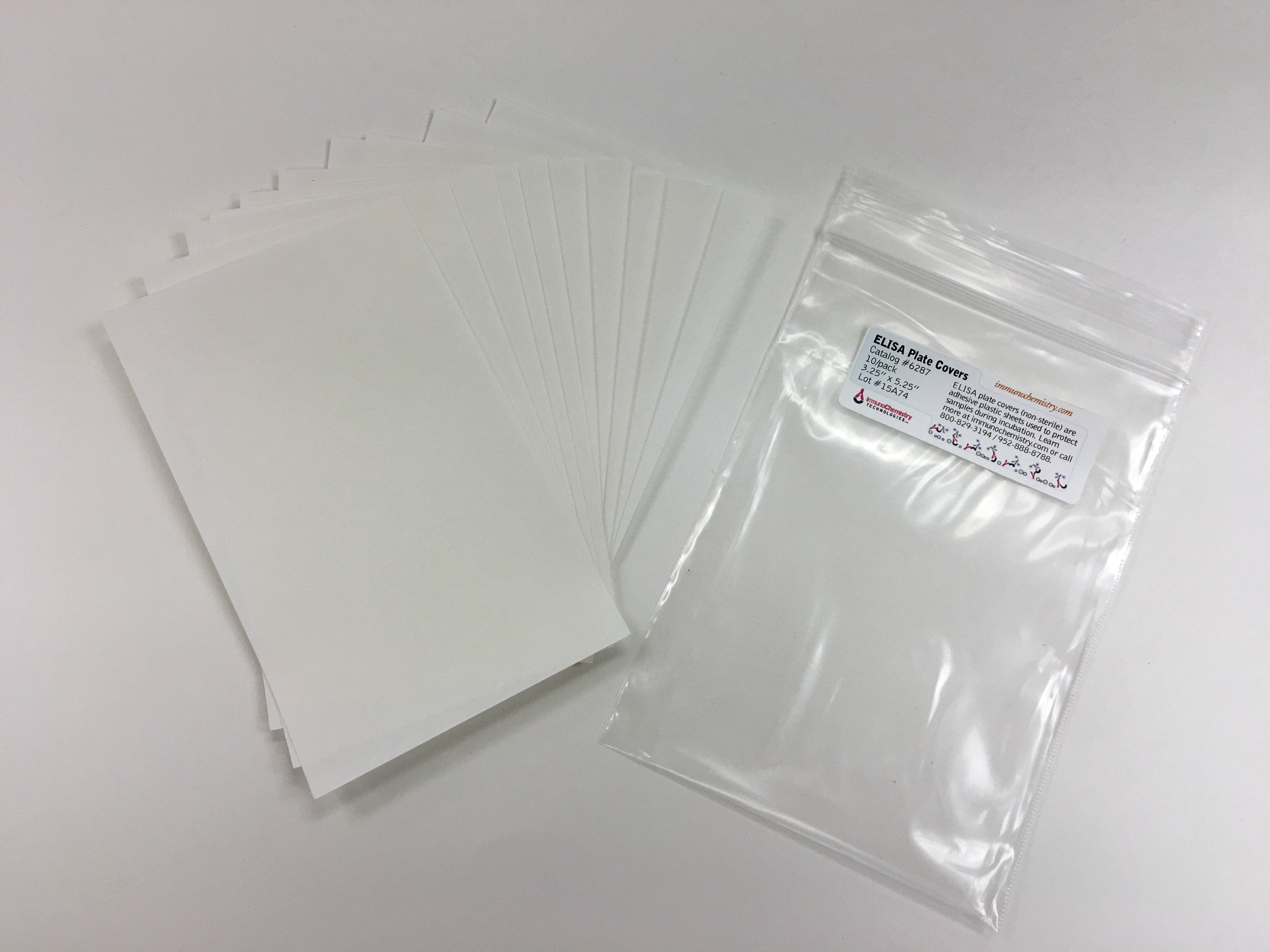 ELISA Plate Sealing Covers | 6287